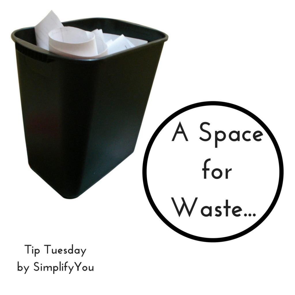 Put A Trashbin in EVERY Room of Your House - A Space for Waste